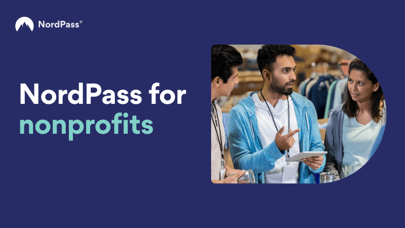 Password manager for nonprofits | NordPass